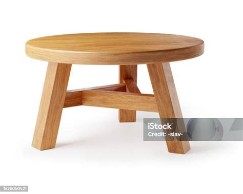 짧은 커피 테이블이나 의자는 흰색 배경에 분리되어 있습니다 클리핑 패스가 포함되어 있습니다 3d 렌더링 0명에 대한 스톡 사진 및 기타 이미지 Istock