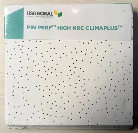 Gypsum Usg Boral Pin Perf High Nrc Climaplus Ceiling Tile At ₹ 294
