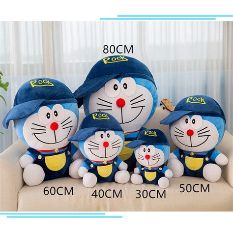 Doraemon Doll Wearing A Imported Hat Size 30 Cm Cute And Cute