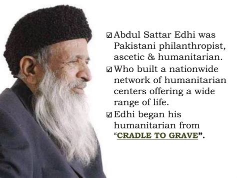 Abdul Sattar Edhi Pptx