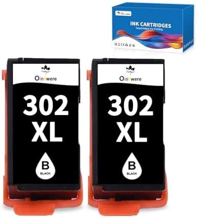 Oinkwere 302xl Ink Cartridge Black Compatible For Epson 302 Ink