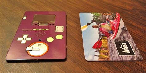 Arduboy Is A Credit Card Sized Gaming Device
