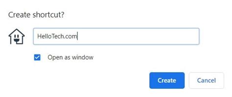 How To Create A Desktop Shortcut To A Website HelloTech How