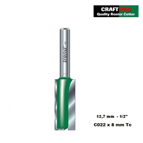 Frees Recht 12 7mm C022 Trend Frezen Bovenfrees