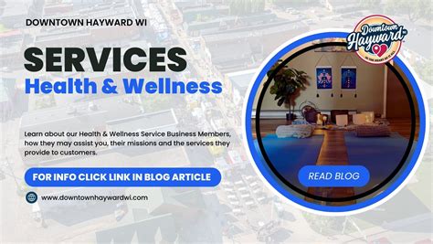 Health And Wellness Services Downtown Hayward Wisconsin