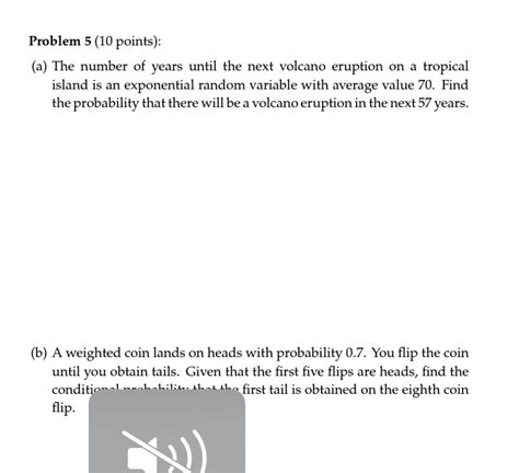 Solved Problem 5 10 Points A The Number Of Years Until Chegg Com
