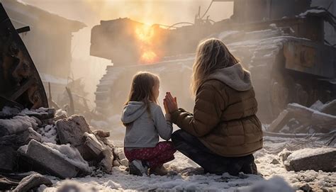 Premium Ai Image Close Up Of A Fiveyearold Ukrainian Daughter And