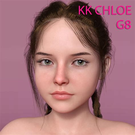 Kk Chloe Character For Genesis 881 Female ⋆ Freebies Daz 3d