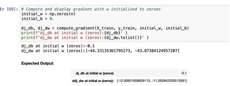 C W Logistic Regression Ex Supervised ML Regression And Classification DeepLearning AI