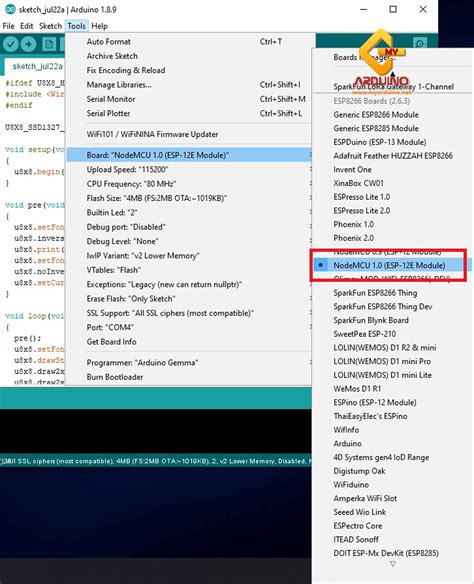 สอนใช้งาน Esp8266 จอแสดงผล Oled Ssd1327 128x128 แบบ I2c ขนาด15” นิ้ว ขาย Arduino อุปกรณ์