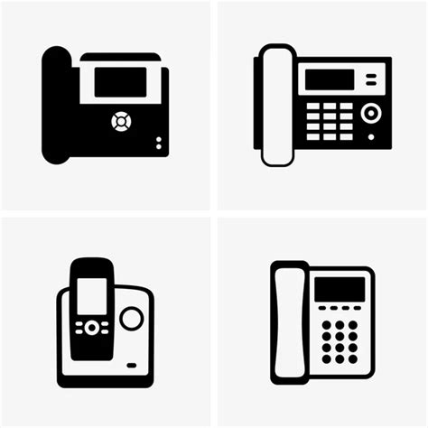 Ip Phone Icon Vector Art Stock Images Depositphotos