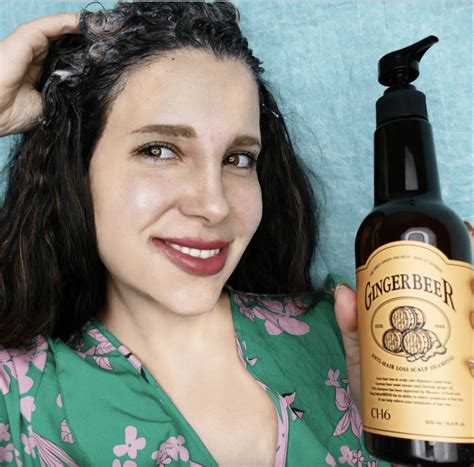 Ginger Beer Shampoo Ch6 Ginger Beer Anti Hair Loss Scalp Shampoo