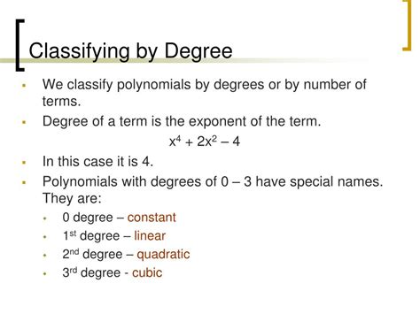PPT Introduction To Polynomials PowerPoint Presentation Free Download ID