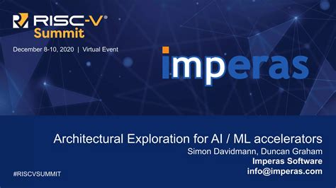 Risc V And Soc Architectural Exploration For Ai And Ml Accelerators Ppt