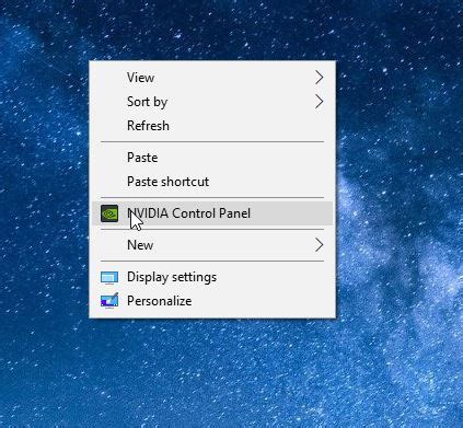 Nvidia Control Panel Settings Formhohpa