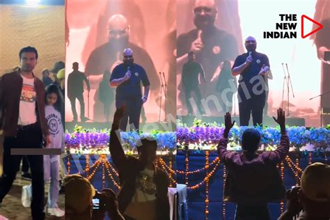 Up Cadre Ex Ips Abhishek Singh Draws Flak After B Praak Event In Wife