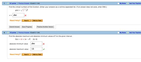 Solved Points I Previous Answers SCalc My Chegg