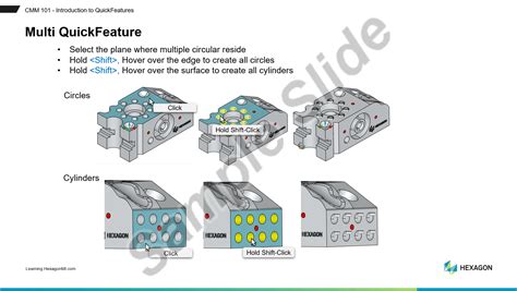 Learning HexagonMI PC DMIS CMM Level 1 V2022 2 For Education 21116 11 222