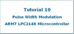 PWM In LPC ARM Microcontroller BINARYUPDATES