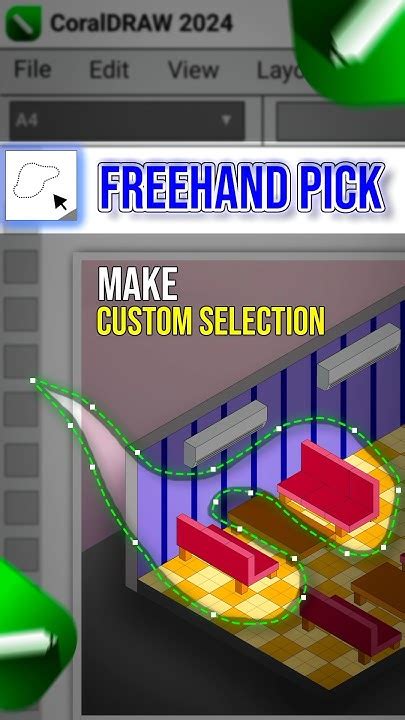 Stop Wrong Selections 🎯 Coreldraw Trick Shorts Coreldraw Youtube