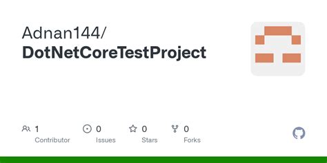 GitHub Adnan DotNetCoreTestProject