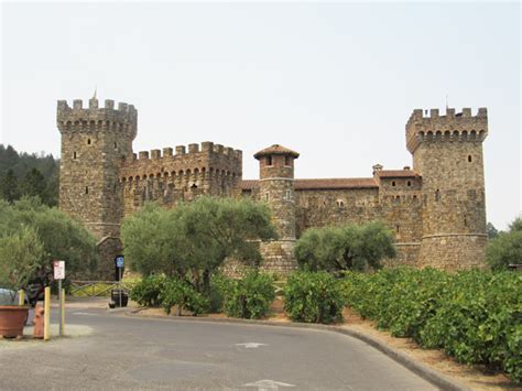 A Visit To The Castle Winery In Napa California