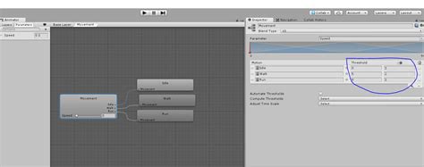 Access Threshold Blend Tree Motion Animator Value Via Script