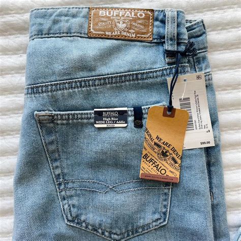 Buffalo David Bitton Addie High Rise Wide Leg Depop