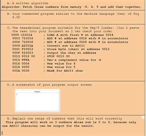solved write a machine language program to add the three numbers 9