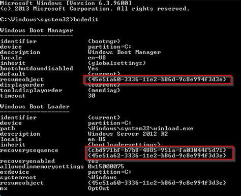 Solved Bcdedit Removing A Guid From {current} As Two Guids Listed Under Recoveryenabled