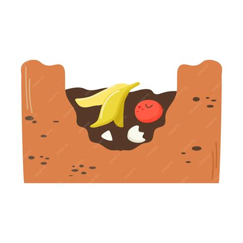 Premium Vector Compost Pit Icon Clipart Avatar Logtotype Isolated