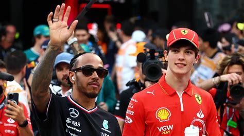 Oliver Bearman Reveals Lewis Hamilton Motivational Video After Penning