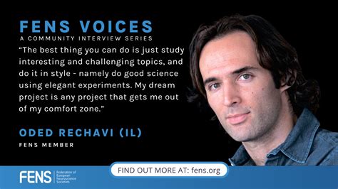 Fens Voices Oded Rechavi Elegant Experiments And Unconventional Angles Federation Of