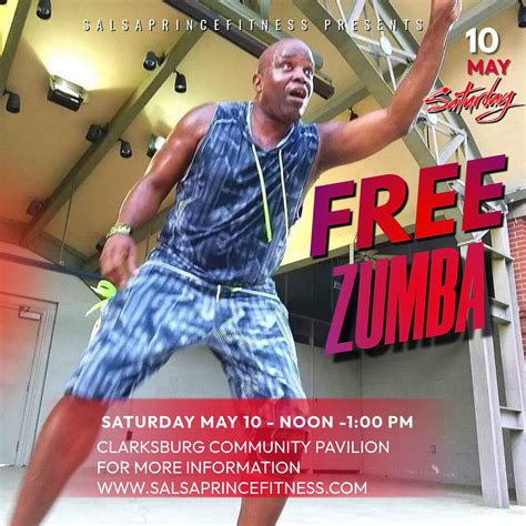 Free Zumba Class Salsa Prince Fitness