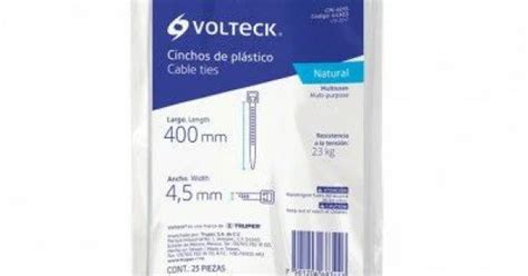 Voltech White Cabel Ties „pig Tails“ 45 Mm Х 40 СМ Up To 23 Кg Kr0046