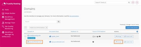 How To Remove Domain Name From Cpanel Trustify Hosting