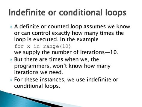 Loop Iteration Structures Booleans Iteration Just Means