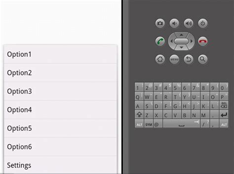 android menu option always become list menu not grid menu stack overflow