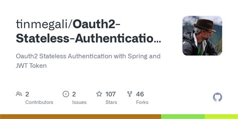 Github Tinmegali Oauth2 Stateless Authentication With Spring And Jwt