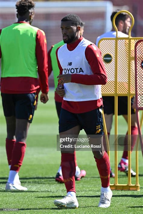 As Roma Player Georginio Wijnaldum During Training Session Ahead Of News Photo Getty Images