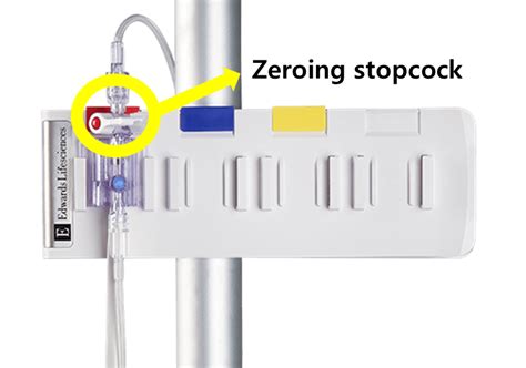 A Line Arterial Line Zeroing Waveform