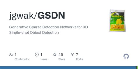 github jgwak gsdn generative sparse detection networks for 3d single