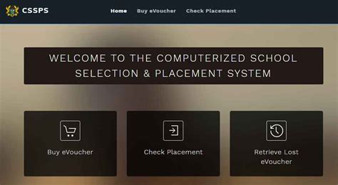 GES Opens CSSPS Portal For SHS Placements Myshsrank