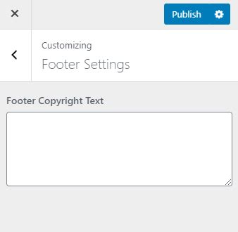 How To Configure Footer Settings BlossomThemes