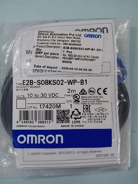 Omron Proximity Sensor 2 Mm At ₹ 450piece In Nashik Id 2852916565188
