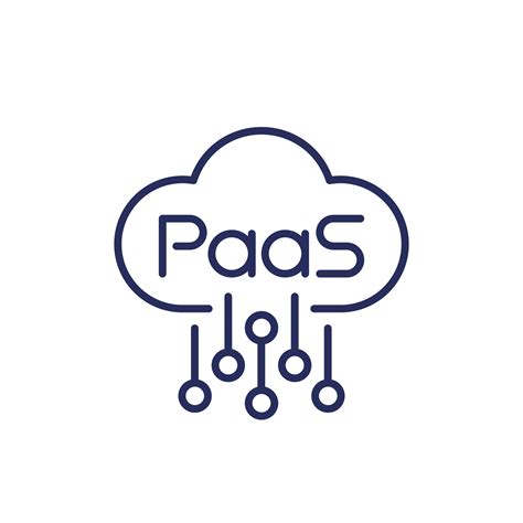 Paas Icon Platform As A Service Line 46372604 Vector Art At Vecteezy