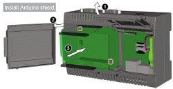 Iot Gateway Runs Linux On Quark Expands With Arduino Shields