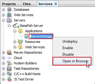 Building And Running A Java EE Application By Using Maven