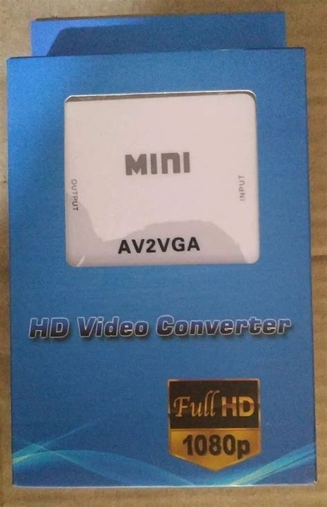Av To Vga Converter For Laptop At Rs 325 In Hyderabad Id 23749367362