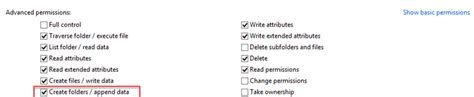 Ntfs Special Permissions Data Storage Backup And Recovery Spiceworks